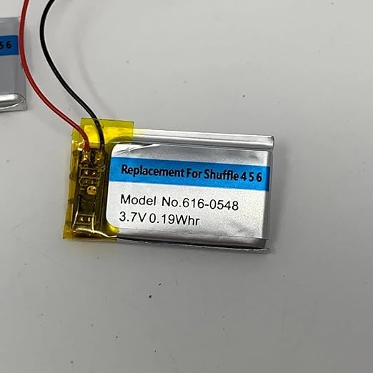 50maAh Lithium Polymer Replacement Battery for iPod Shuffle 4th ...