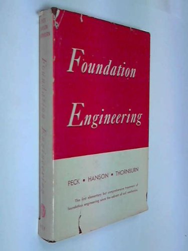 Foundation Engineering: Ralph B.; Hanson Peck: Amazon.com: Books