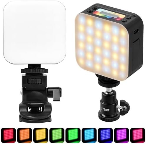Amazon.com: UTEBIT Portable Selfie Light for iPhone Portable Led Light ...