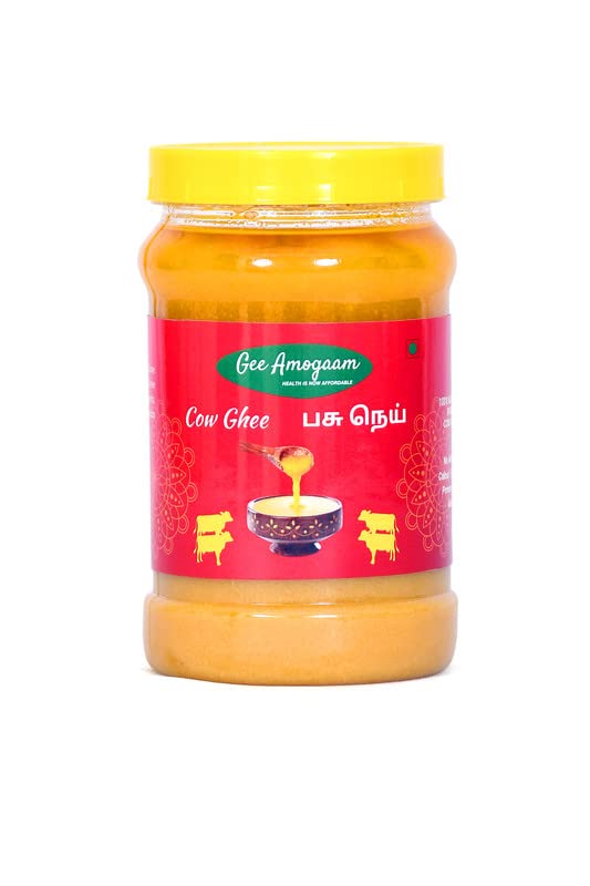Gee Amogaam Natural Pure Cow Ghee with Rich Aroma 500gm : Amazon.in ...