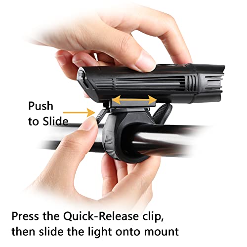 Snapklik.com : Bike Light Mount Bracket, Handlebar Light Holder Mount ...
