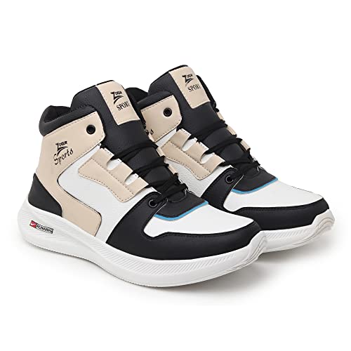 Buy Zixer Men's Trending Chunky Stylish High Top Fashion Casual Sneaker ...