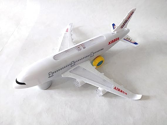 Buy Toyrist Toys Hub Airbus Airplane Model Toys with Loud Musical ...