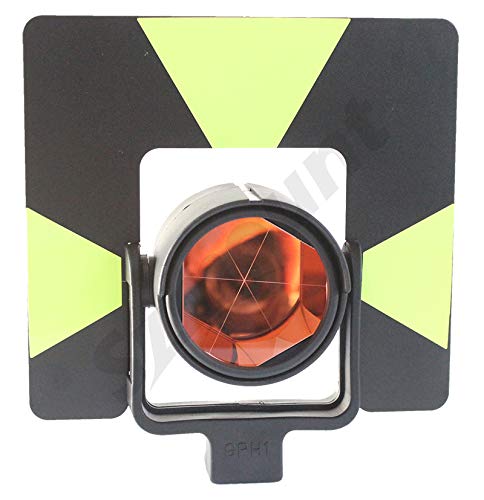 Surveying Prism,Metal&Plastic Single Tilt Prism With Case for Land ...