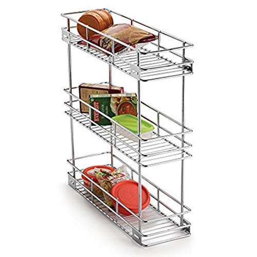 Jebel Pull Out Combo, 3 Shelf Kitchen Rack Modular Kitchen Drawer ...