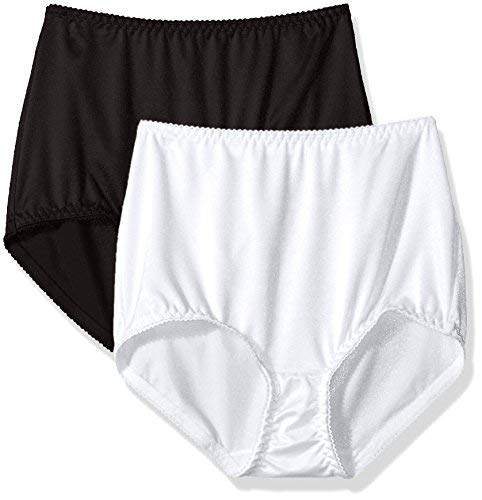 Buy Vassarette Women's Undershapers 2-Pack Light Control Brief 40201 ...