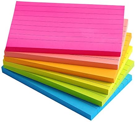 Amazon.com : Post-it 635YW Original Pads in Canary Yellow, 3 x 5, Lined ...