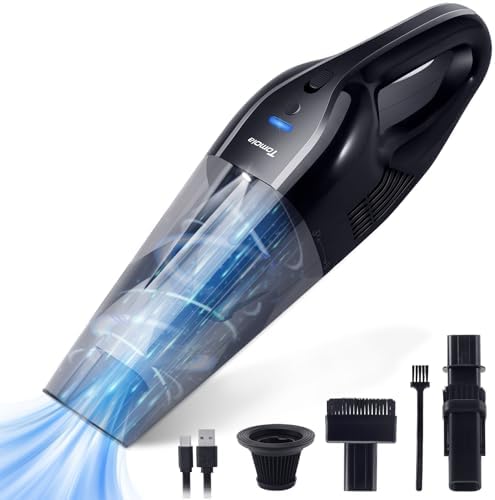 Handheld Vacuum Cleaner, Powerful Suction Portable Lightweight Hand ...