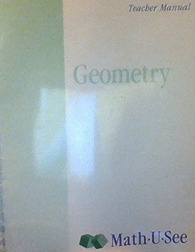 Geometry (Math U See, Teacher Manual): Steven Demme: Amazon.com: Books