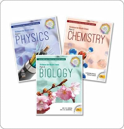Science For Class 9 Combo : Physics + Chemistry + Biology CBSE : Amazon ...