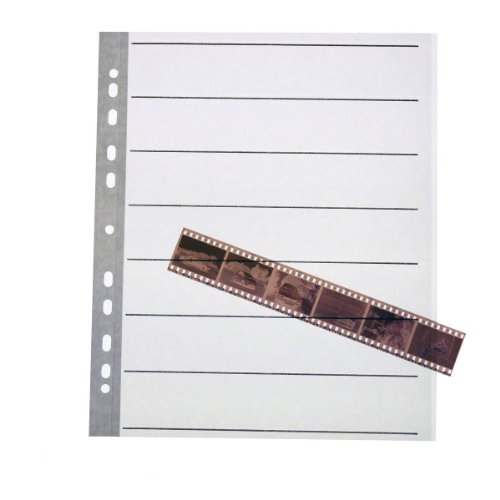 100 x Negative Filing Sheets for 35mm Film. Acid-Free, Archival Safe ...