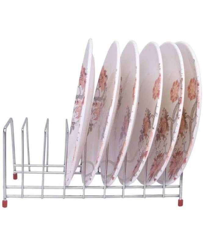 AB99 COLLECTION Stainless Steel Square Plate Rack for Kitchen, Dish ...