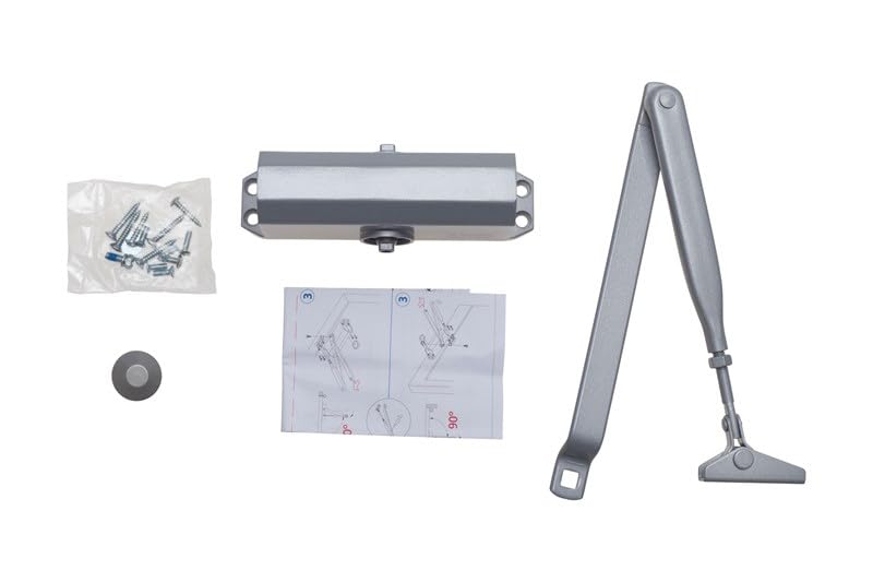 Tesa Assa Abloy CT50124BL Articulated Arm Door Closer for Doors White ...