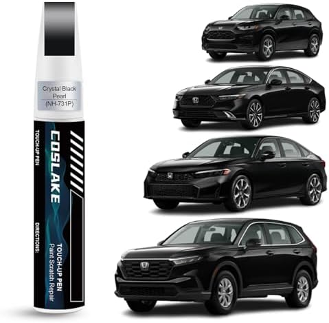 Amazon.com: COSLAKE Car Touch Up Paint(Crystal Black Pearl(NH-731P ...