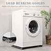 ToKinCen Adjustable Heavy Duty Appliance Rollers, Furniture Moving ...