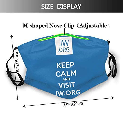 Masks-Jw.Org Jw Reusable Cotton Anti Dust Cover Face Mask Bandanas ...