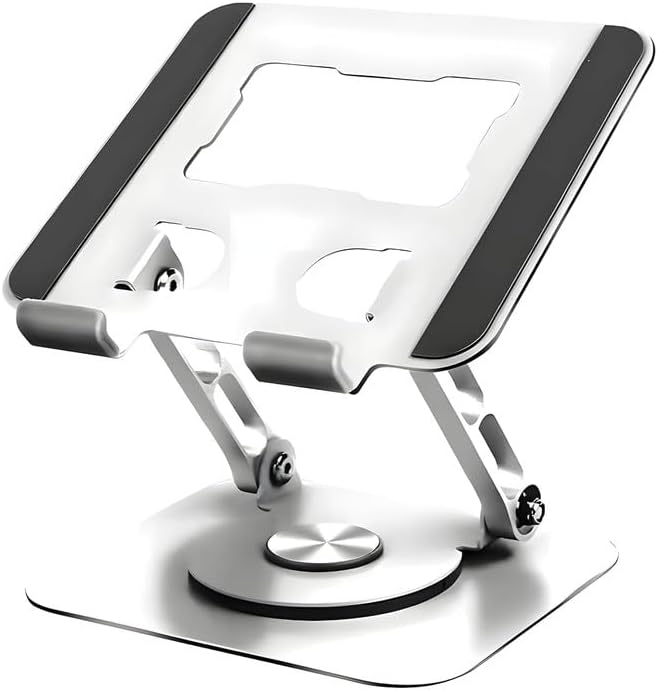 COOLCOLD Tablet Stand, 360 Rotating Portable Aluminum Adjustable ...