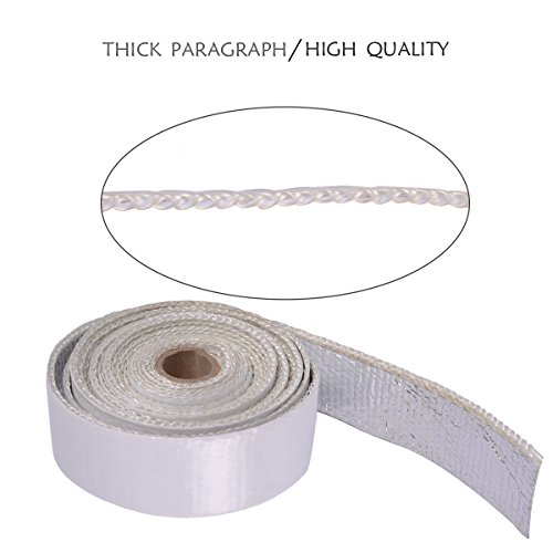 Snapklik.com : AutoEC Heat Shield Tape, Self-Adhesive Heat Reflective ...