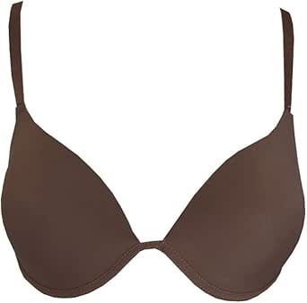 MonsterCloset Double Push-Up Bra, Light Brown, 38C at Amazon Women’s ...