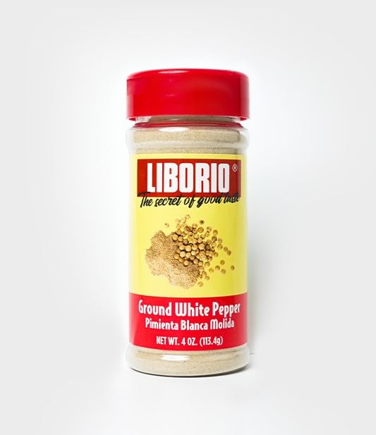Amazon.com : Liborio Ground White Pepper 4oz : Grocery & Gourmet Food