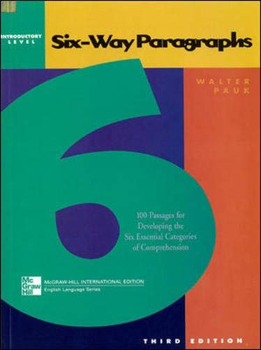 Six-way Paragraphs Advanced Beginning (Jamestown Education Six-way ...