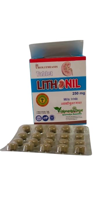 Buy Lithonil Tablets: in renal calculai Chronic UTI for Urolithiasis ...