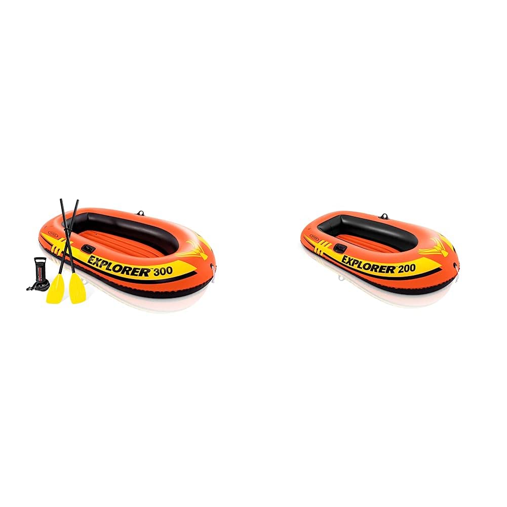Intex Explorer 300 (3-Person) + Intex Explorer 200 (2-Person ...