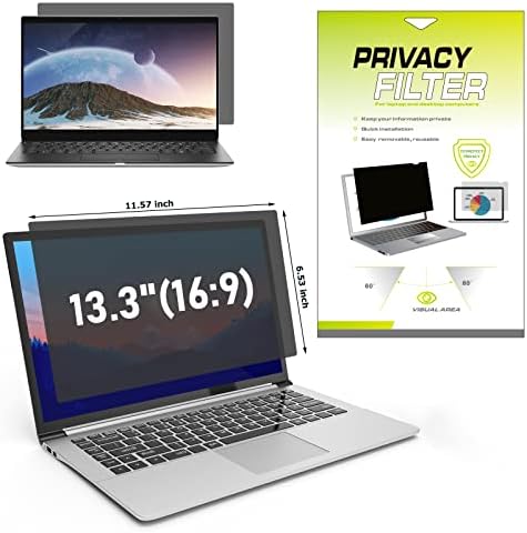LAMA 13.3 Inch Universal Laptop Privacy Screen Filter for 13.3" Laptop ...