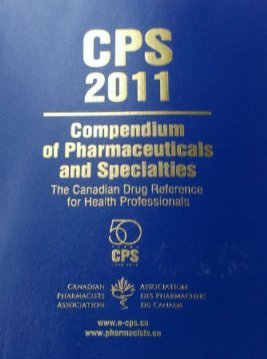 CPS: Compendium of Pharmaceuticals: CPHA: 9781894402545: Drug Guides ...