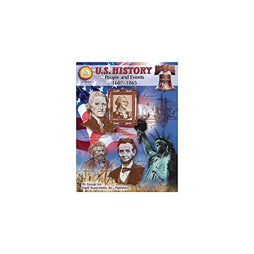 Mark Twain American History Workbook, Grades 6-12, US History of People ...