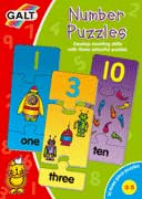 Galt Toys Number Puzzles : Amazon.co.uk: Toys & Games