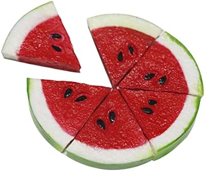Amazon.com: WJboand 6pcs Artificial Watermelon Slice Lifelike Simulated ...