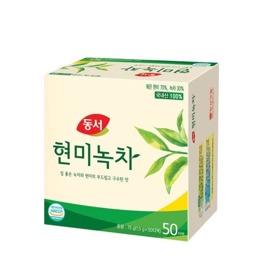 Korean Brown Rice Green Tea 50 Teabags : Amazon.in: Grocery & Gourmet Foods