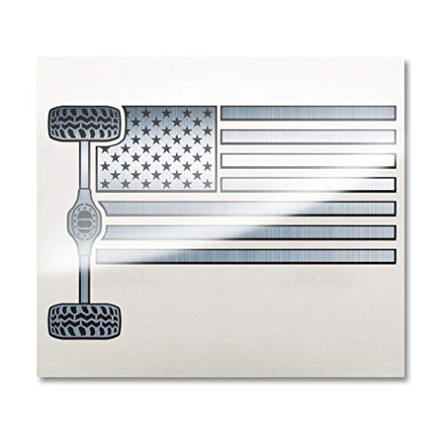 Amazon.com: Off-roading American Flag 4x4 Axle Decal Sticker : Arts ...