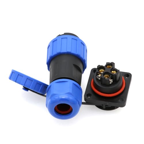 TY20 Screw Connection 2-7-Pin Back Nut/Flange/Docking/Square Cable ...