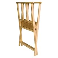 Creative Mark Folding Wood Large Print Rack - Perfect for Display of ...