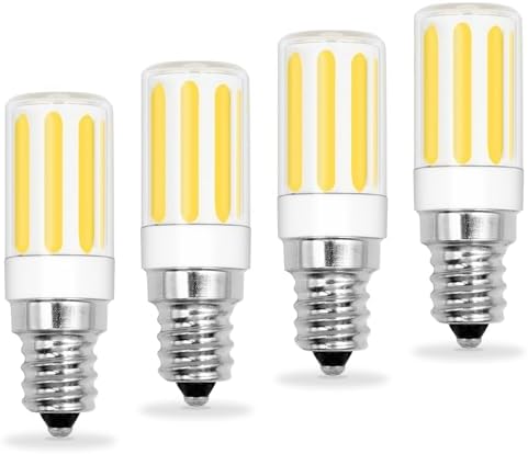 LFLAMPON E12 Kx-2000 30W C7 Led Candelabra Bulbs Equivalent, 5000K ...
