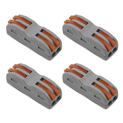 Snapklik.com : Lever Nuts Wire Connectors 30Pcs Lever-Nut Compact Wire ...