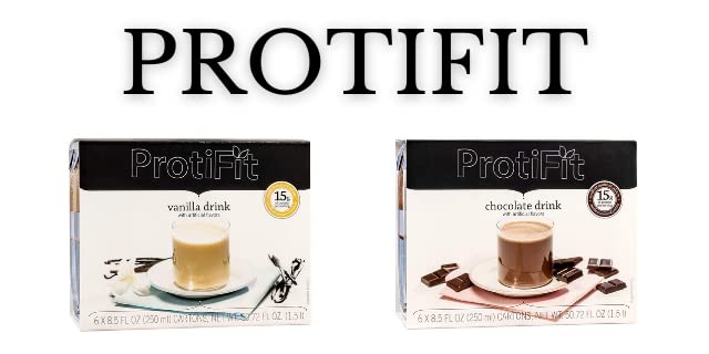 PROTIFIT – Paquete de 6 con alto contenido de proteínas, 0.51 onzas de ...