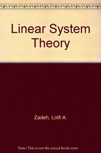 Amazon | Linear System Theory | Zadeh, Lotfi A., Desoer, Charles A ...