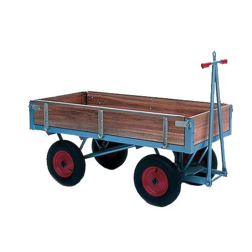SHS Handling HG3162-400P Large Turntable Trolley with Hinged Sides, 400 ...