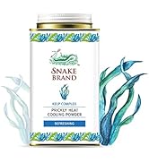 Amazon.com : Snake Brand Prickly Heat Cooling Powder for Everyday Use ...