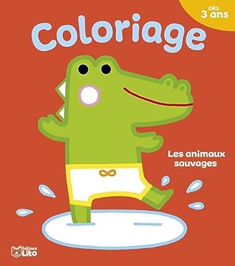Les animaux sauvages: Coloriage (Jolis coloriages): Books- Amazon.ae