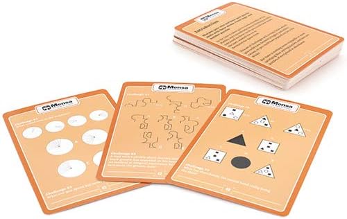 Ginger Fox Mensa Riddles & Conundrums Trivia Test Cards – 50 Cards ...