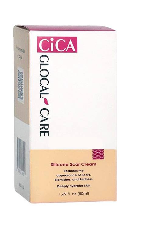 Amazon.com : GlocalCare Cica Silicone Scar Cream - Reduces Burns ...