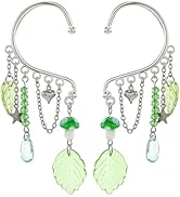 Amazon.com: FRESHME Gold Elf Ear Cuffs - Handmade Fairy Leaf Elf ...