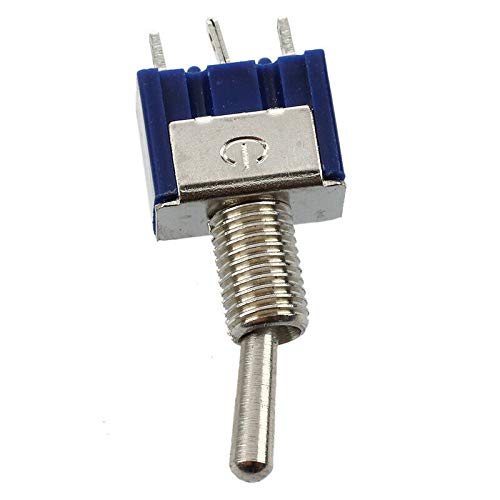 ELECTROPRIME 3-Position SPST Latching Mini Toggle Switch 6A 125VAC 3A ...
