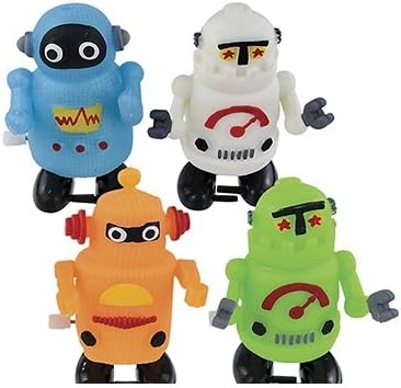 Amazon.com: Wind-Up Robot (Box of 12) : Toys & Games