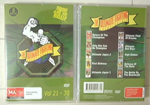 Amazon.co.jp: DVD-BOXセット*UFC 21-30*永久保存版 リデル シウバ(検:K-1 PRIDE) : パソコン・周辺機器