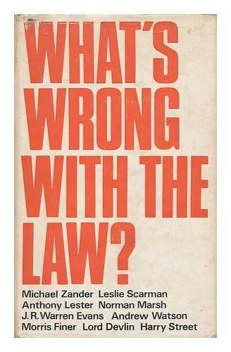 What's Wrong with the Law? : Zander QC, Professor Michael: Amazon.co.uk ...